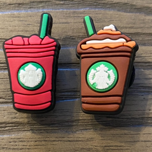 Accessories | Starbucks Charms For Crocs | Poshmark